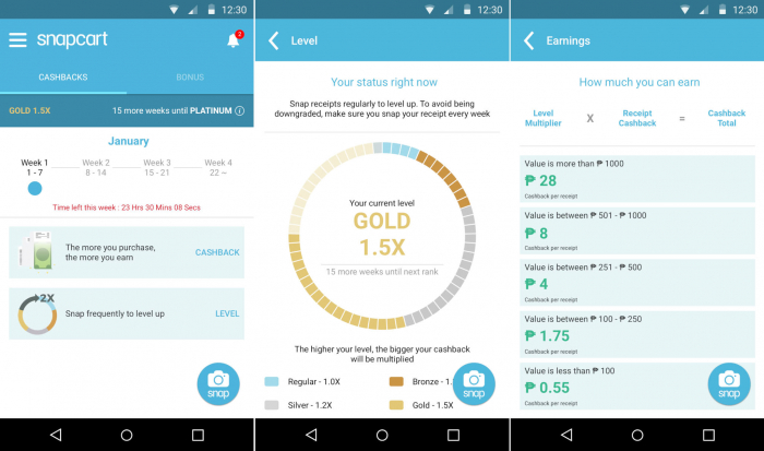 More Cashback with the New Snapcart. Download it Now!